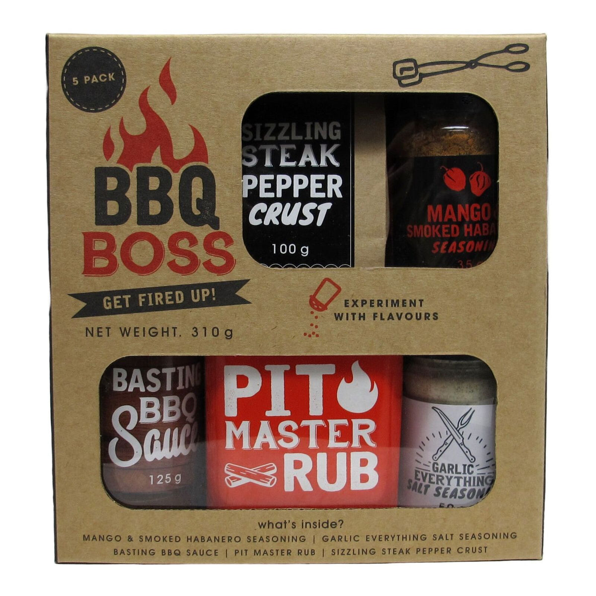 BBQ Boss – Eggplant & Poppy ~ Unique + Quirky Gifts