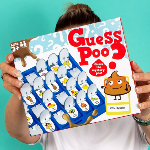 Guess Poo – Eggplant & Poppy ~ Unique + Quirky Gifts