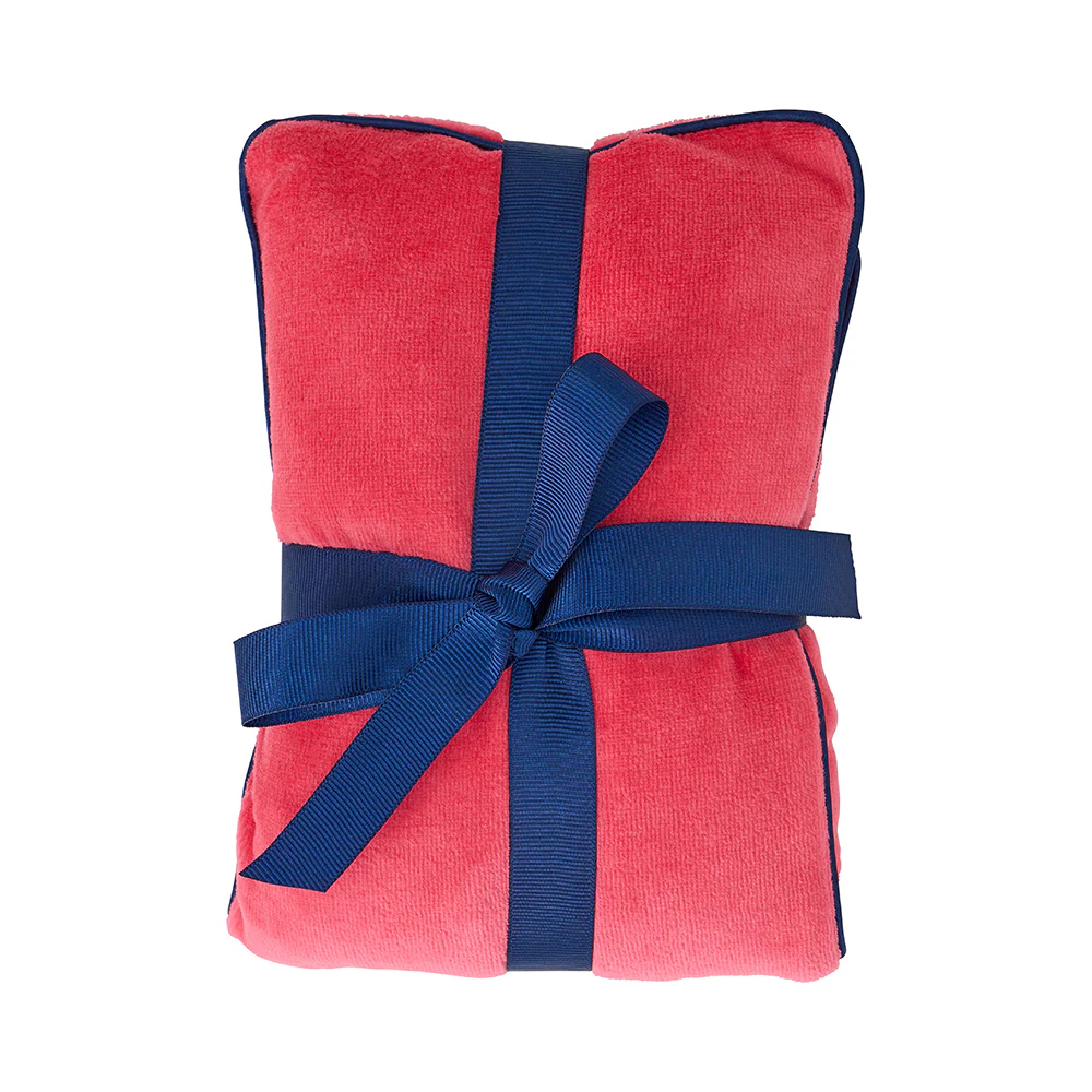 Velvet Heat Pillow – Eggplant & Poppy ~ Unique + Quirky Gifts