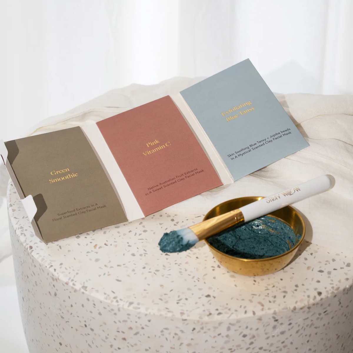 Facial Mask Discovery Set – Eggplant & Poppy ~ Unique + Quirky Gifts