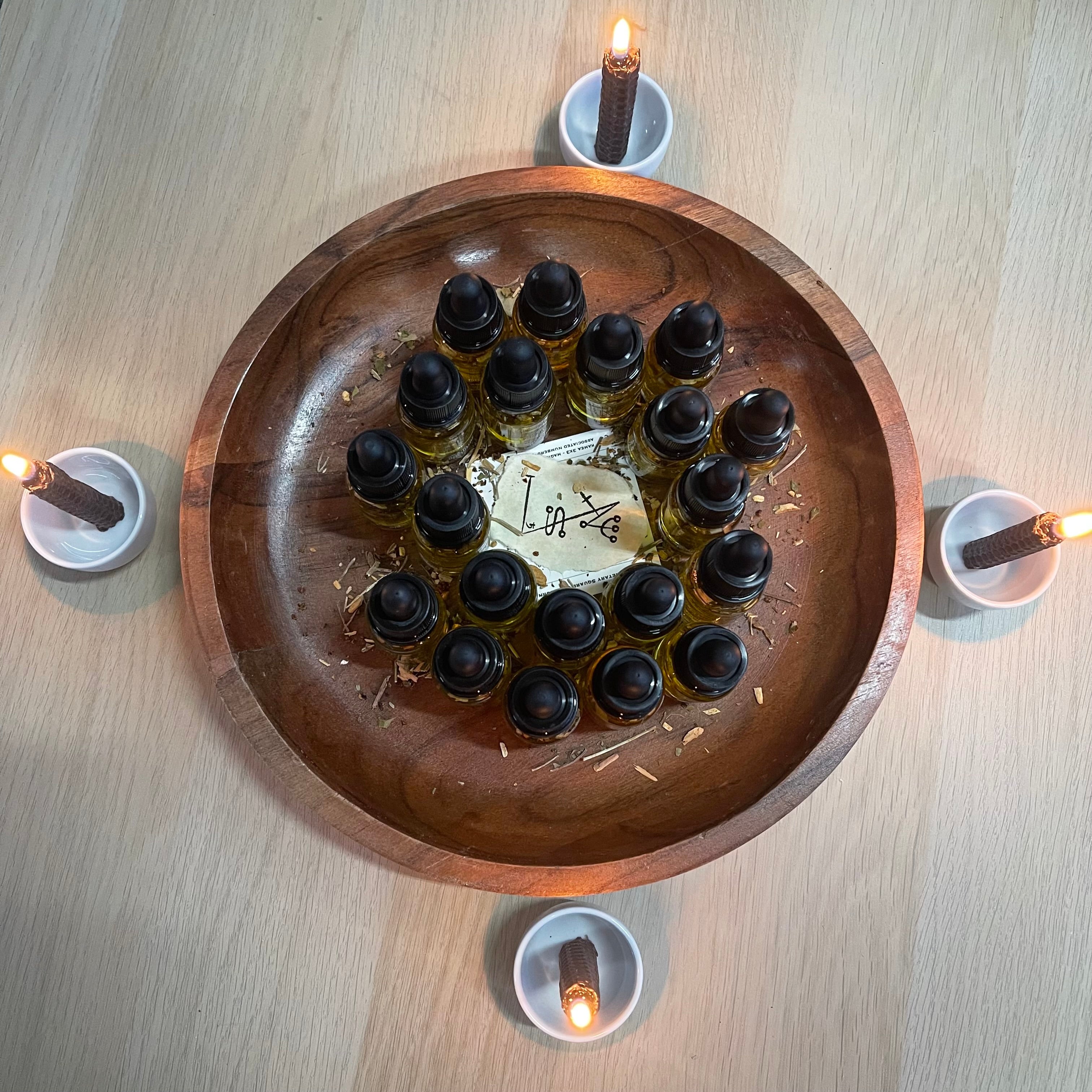 Arcane Ritual Oil: Sun – Eggplant & Poppy ~ Unique + Quirky Gifts