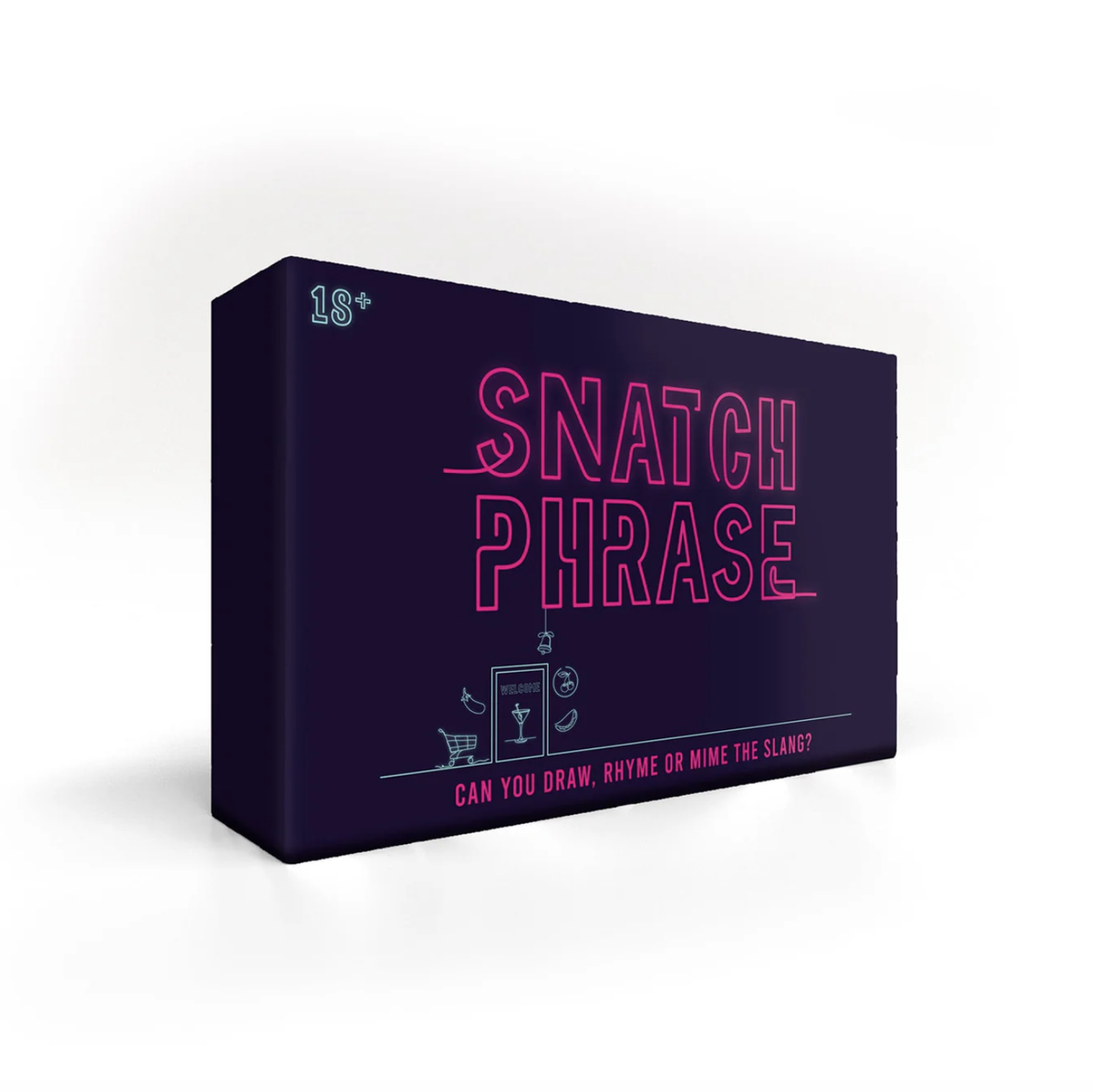 Snatch Phrase – Eggplant & Poppy ~ Unique + Quirky Gifts