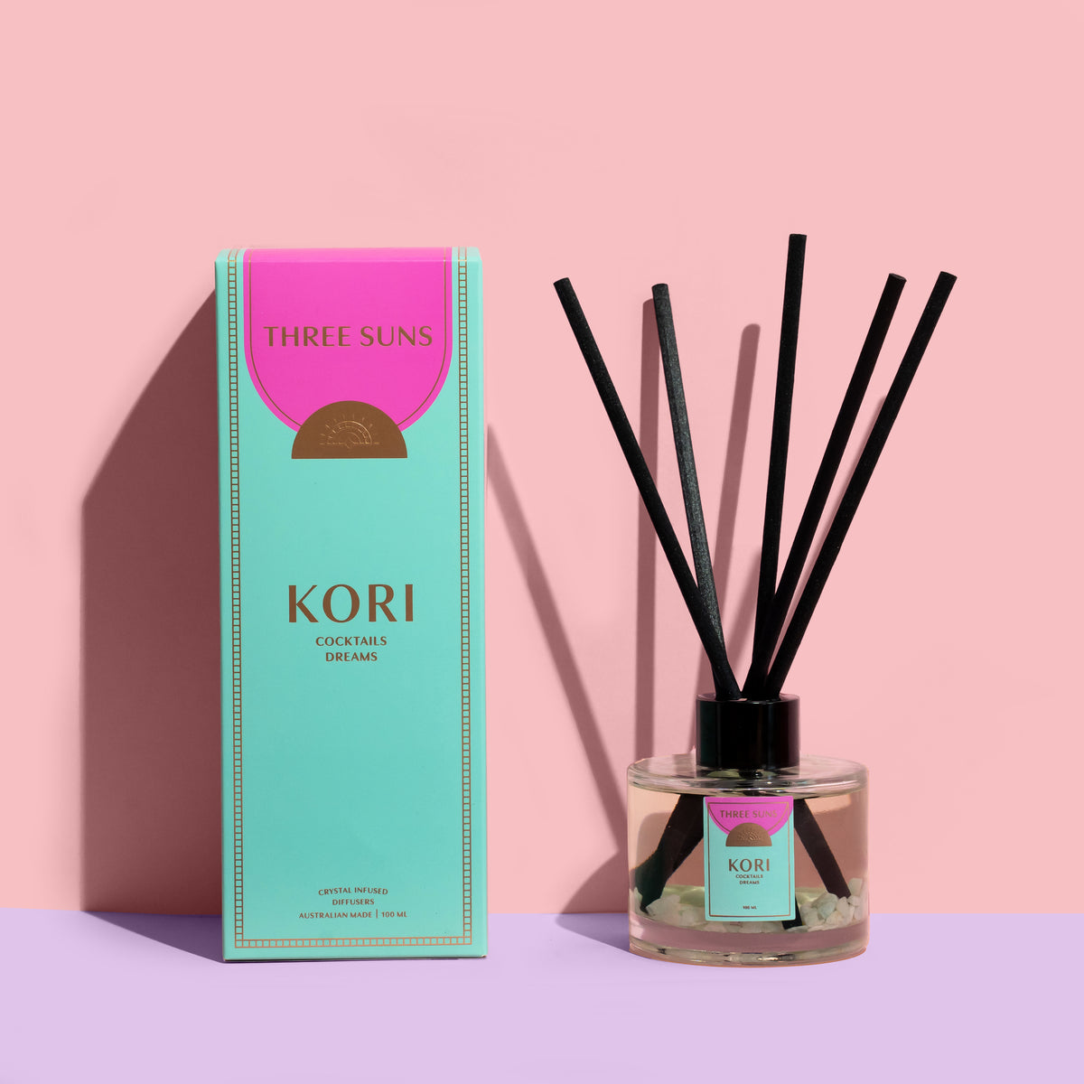 Diffuser of Hope - Kori – Eggplant & Poppy ~ Unique + Quirky Gifts