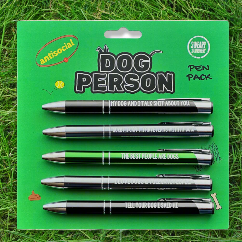 Rude Pen Packs – Eggplant & Poppy ~ Unique + Quirky Gifts