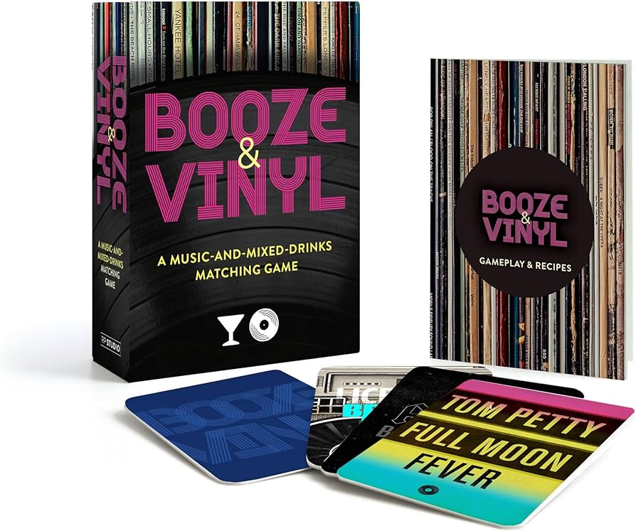 Booze & Vinyl: Music & Drinking Game – Eggplant & Poppy ~ Unique ...