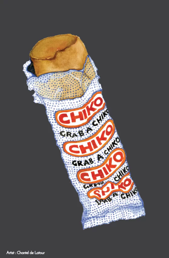 Tea Towel - Chiko Roll (Grey) – Eggplant & Poppy ~ Unique + Quirky Gifts