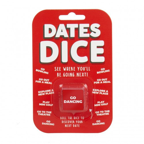 Dates Dice – Eggplant & Poppy ~ Unique + Quirky Gifts