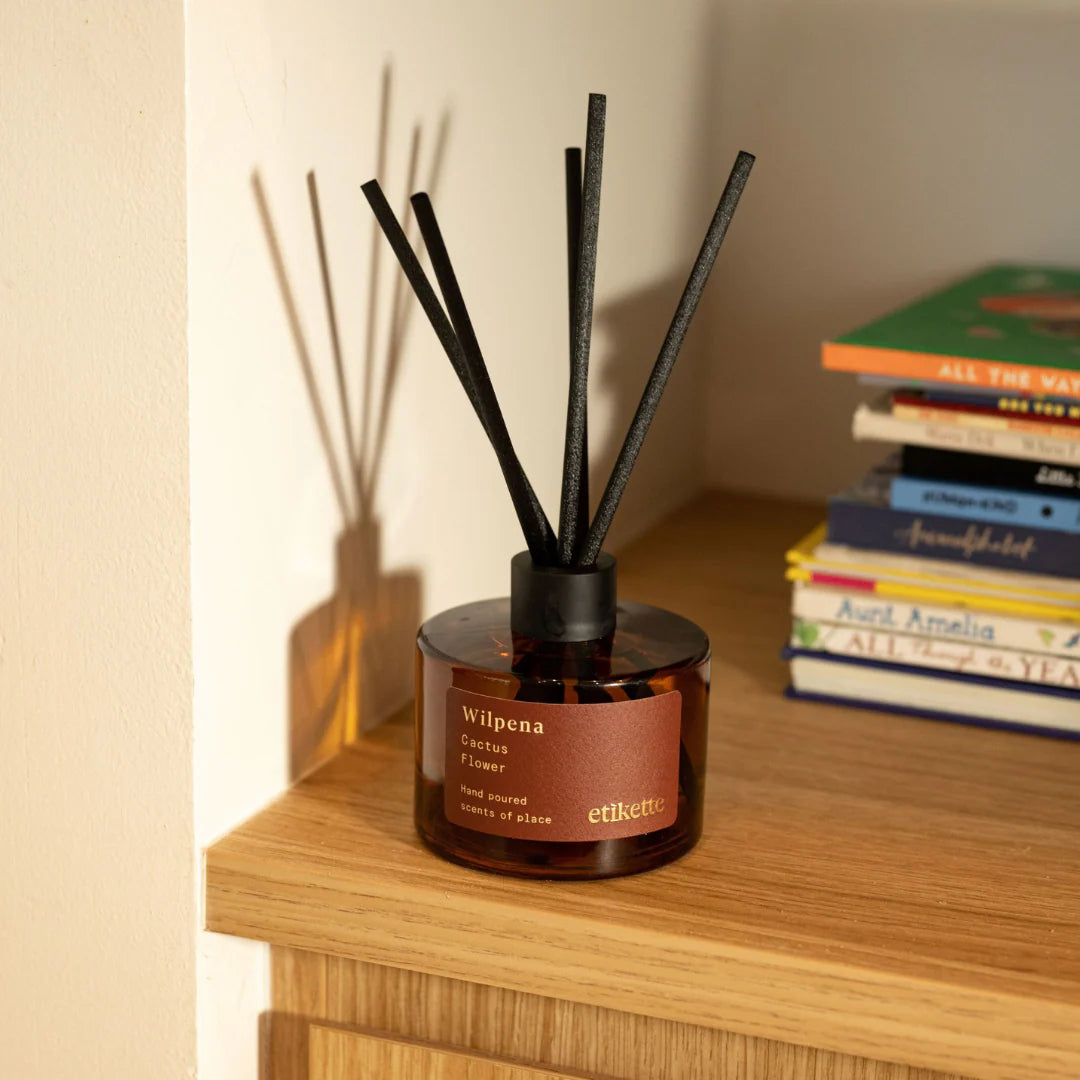 Wilpena in Cactus Flower Reed Diffuser – Eggplant & Poppy ~ Unique ...