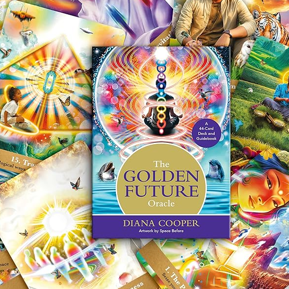 The Golden Future Oracle – Eggplant & Poppy ~ Unique + Quirky Gifts