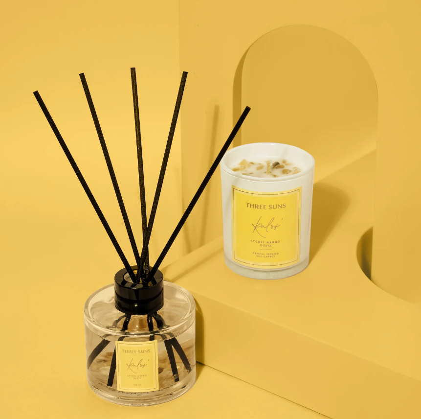 Diffuser of Prosperity - Kalos – Eggplant & Poppy ~ Unique + Quirky Gifts