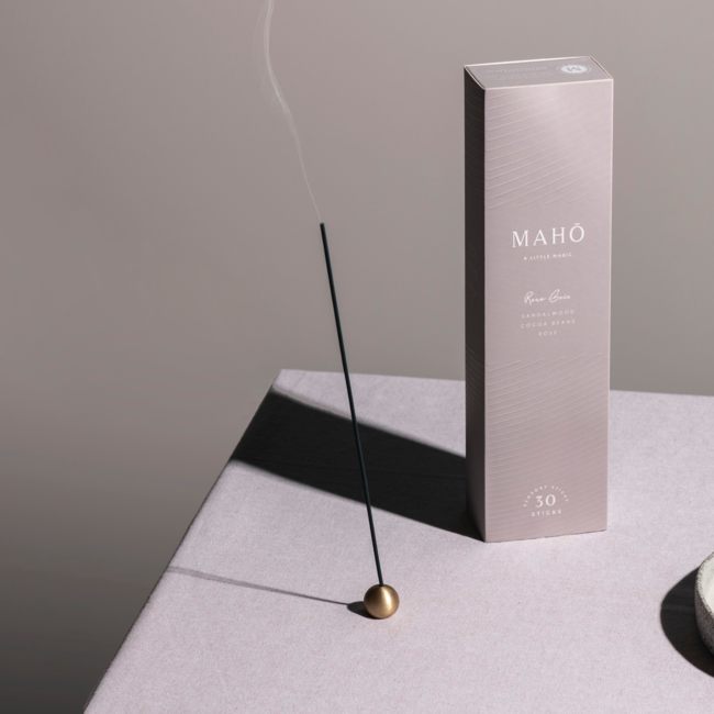 Maho Sensory Incense Kit - Rose Bois – Eggplant & Poppy ~ Unique ...