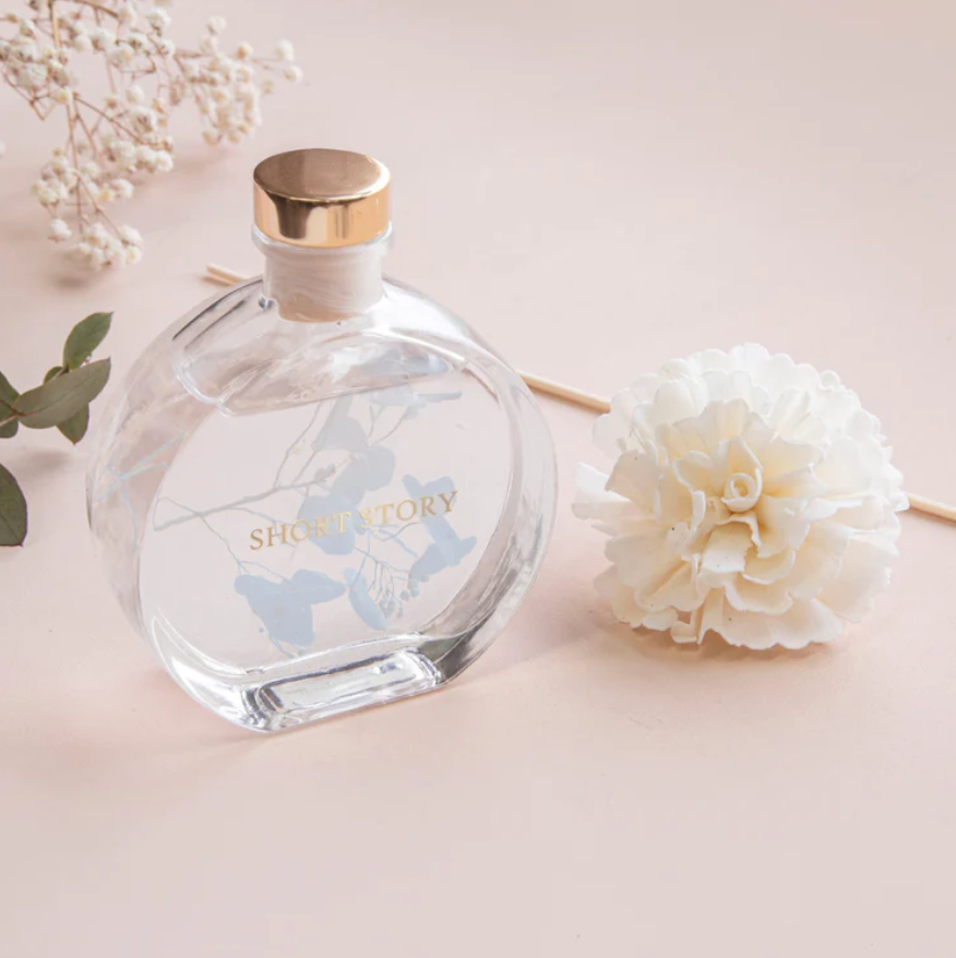 Floral Diffuser - Peonies – Eggplant & Poppy ~ Unique + Quirky Gifts