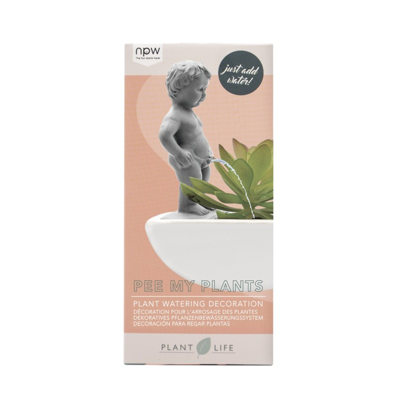 Pee My Plants Waterer – Eggplant & Poppy ~ Unique + Quirky Gifts