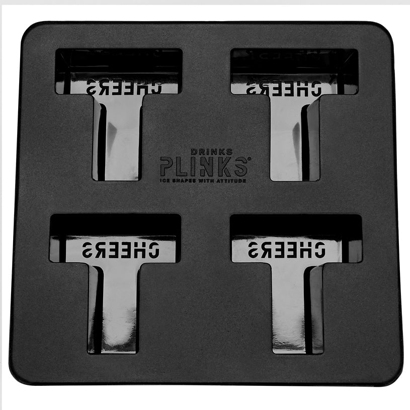 Ice Cube Tray - Letter T – Eggplant & Poppy ~ Unique + Quirky Gifts