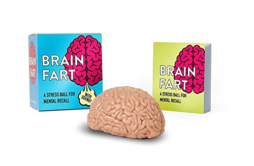 Brain Fart Stress Ball – Eggplant & Poppy ~ Unique + Quirky Gifts
