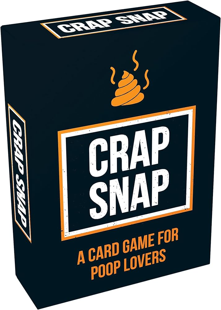 Crap Snap – Eggplant & Poppy ~ Unique + Quirky Gifts