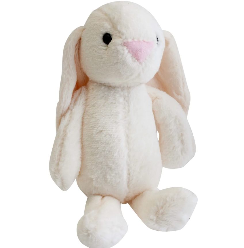 Plush Rabbit - Cream – Eggplant & Poppy ~ Unique + Quirky Gifts