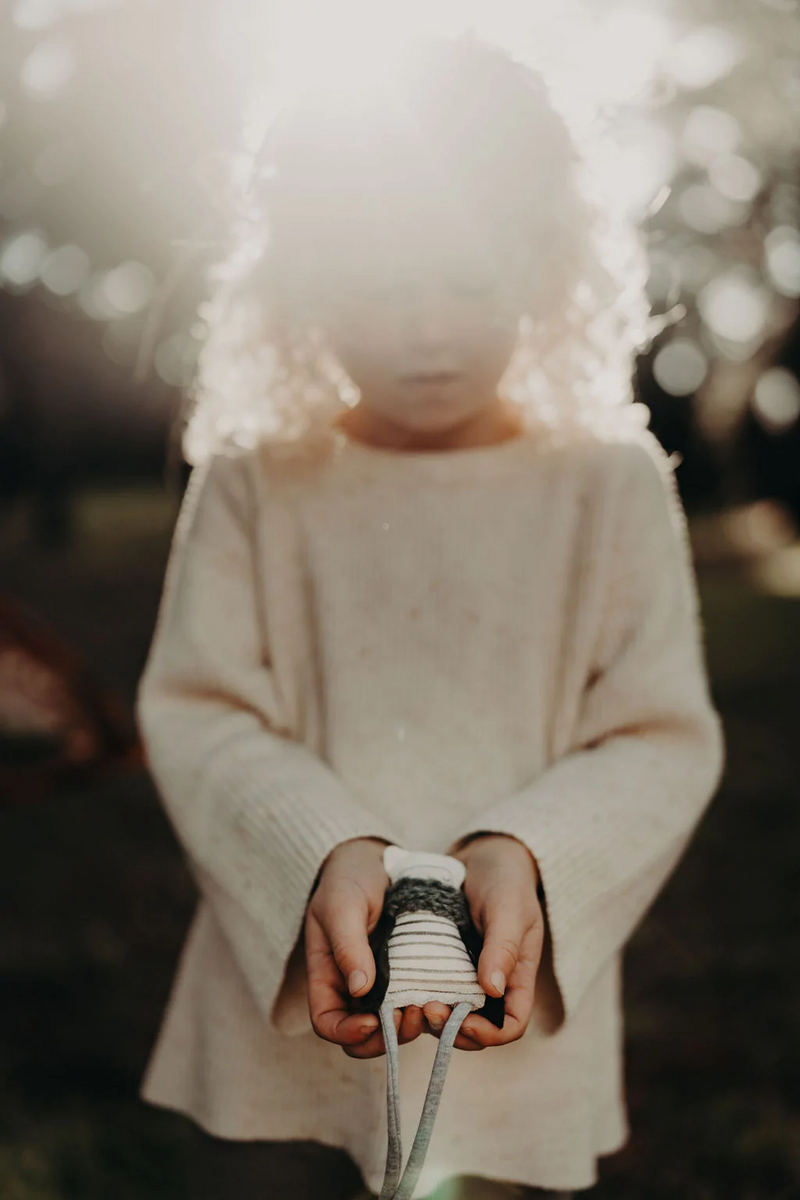 Wish Pixie Zephr - For Happiness – Eggplant & Poppy ~ Unique + Quirky Gifts